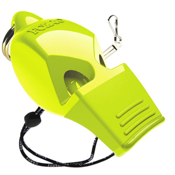 Apito FOX 40 Classic Eclipse Amarelo com Cordão :: Casa dos Árbitros